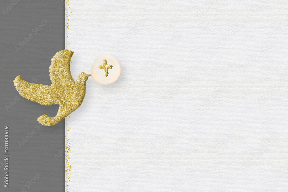 First communion invitations cards backgrounds. Stock Illustration ...