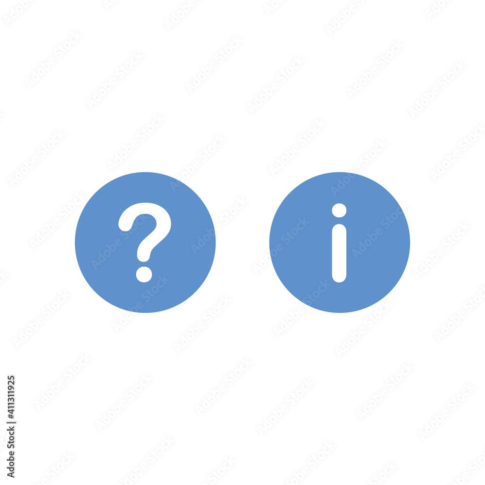 information and question mark icon design vector on white background ...