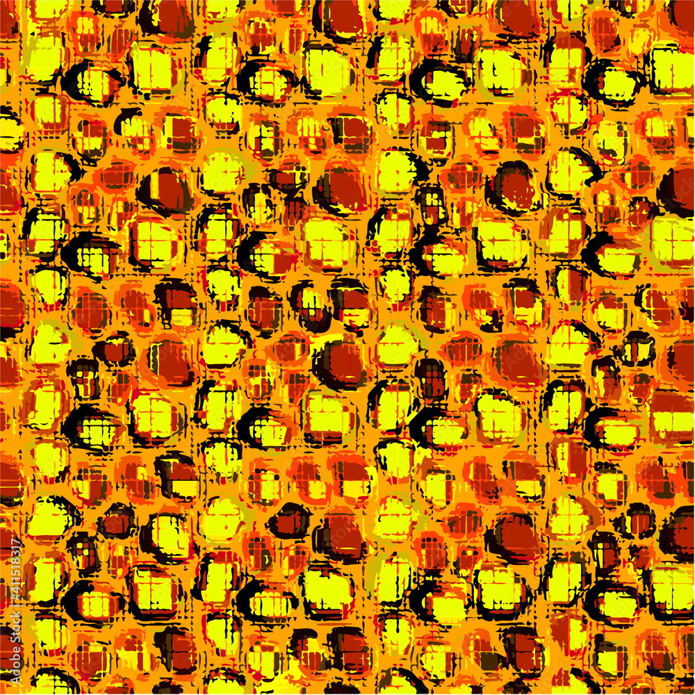 Full Seamless Snake Animal Skin Texture Pattern Vector. Orange snake ...