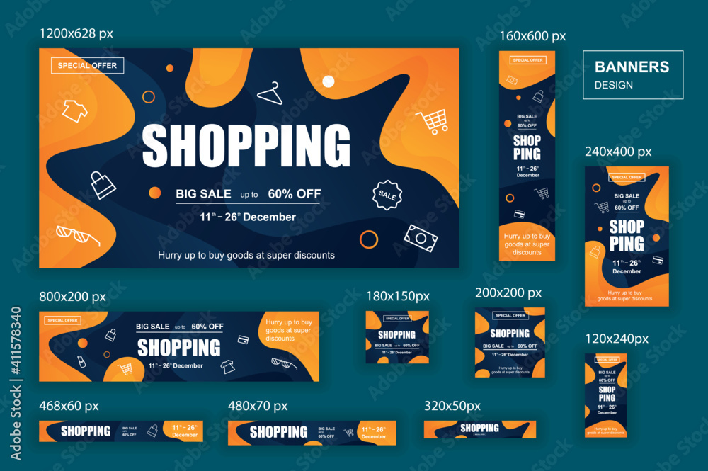 E Commerce Banner Ads