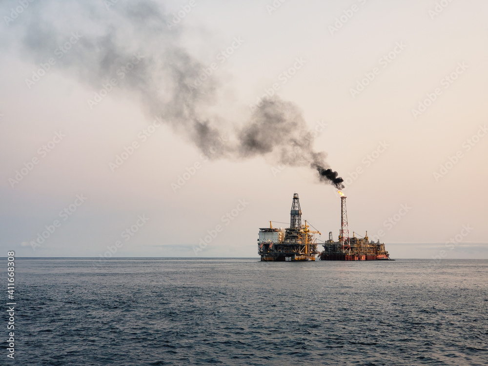 Floating production storage and offloading (FPSO) vessel with Oil ...