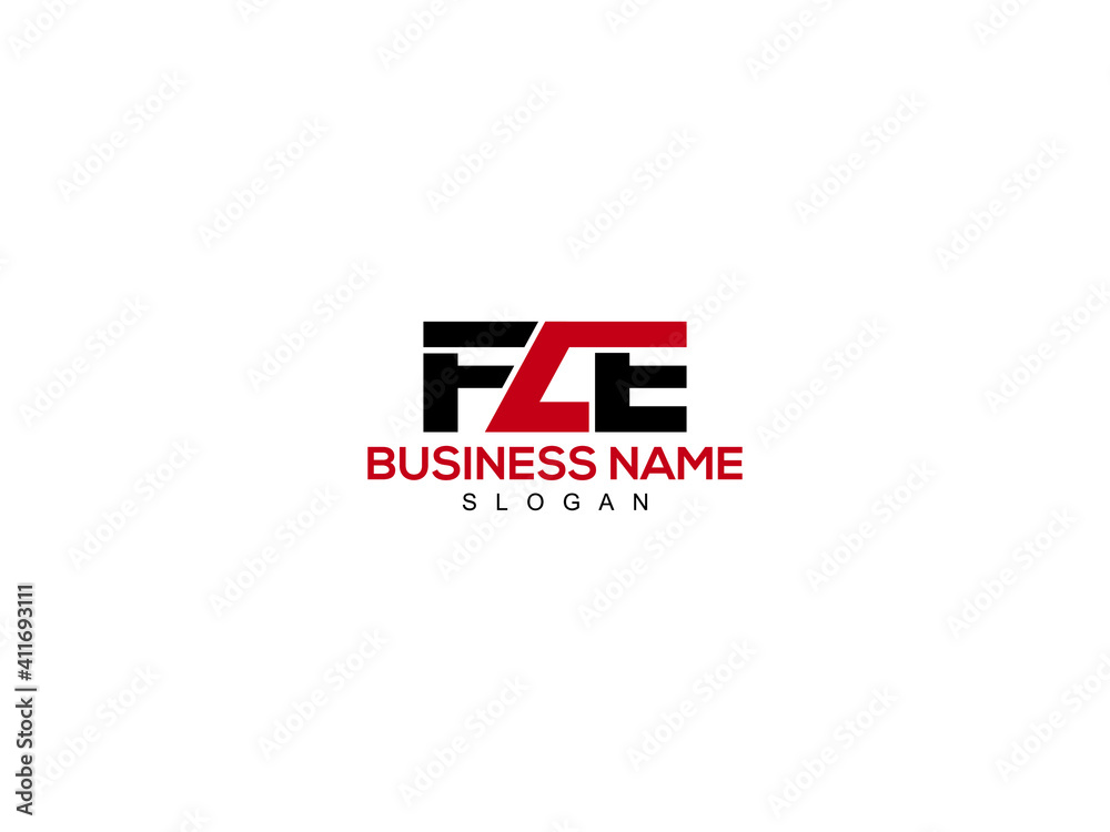 FCE Logo And Illustrations icon For New Business Stock Vector | Adobe Stock