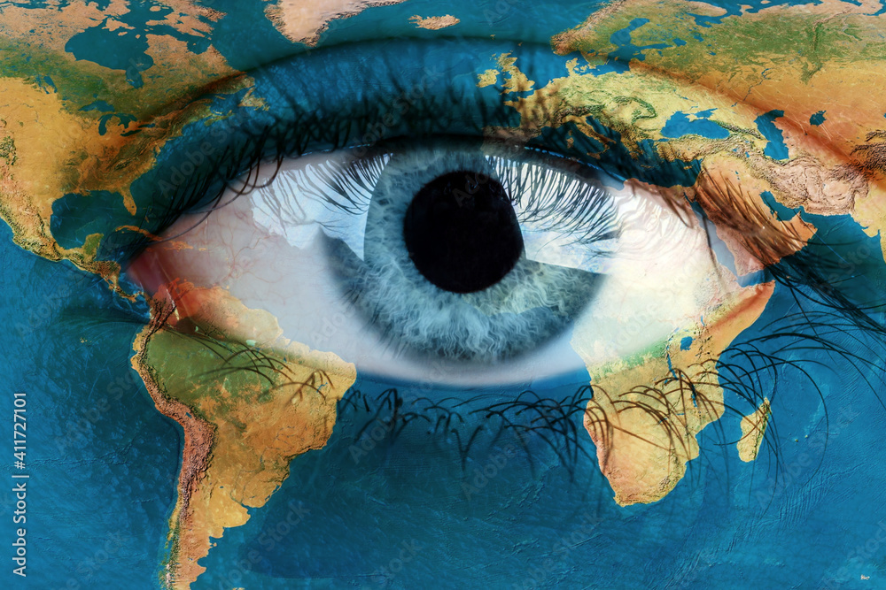 Face Painting On Save Earth