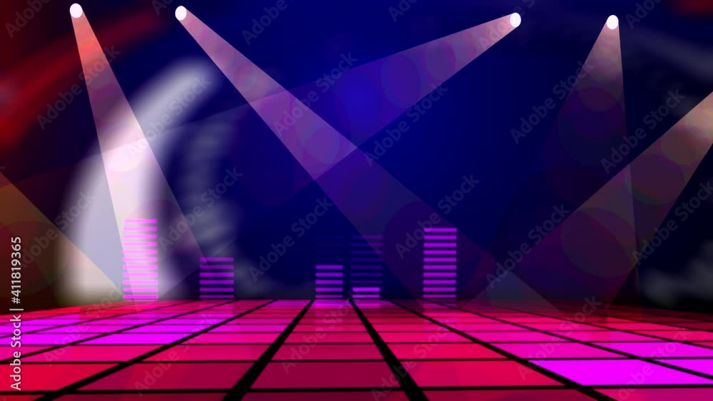 Background scene for headline of home video, show, concert, performance ...