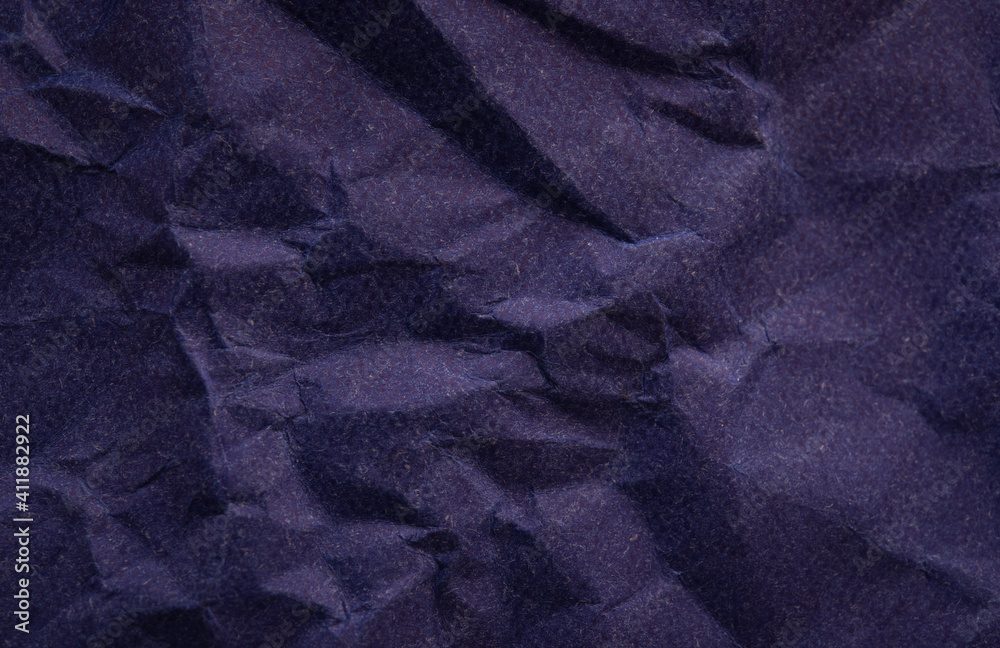 Rustic blue crumpled paper texture making a perfect background Stock ...