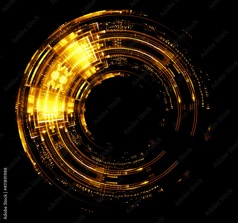 Vivid abstract background. Beautiful design of rotation frame ...