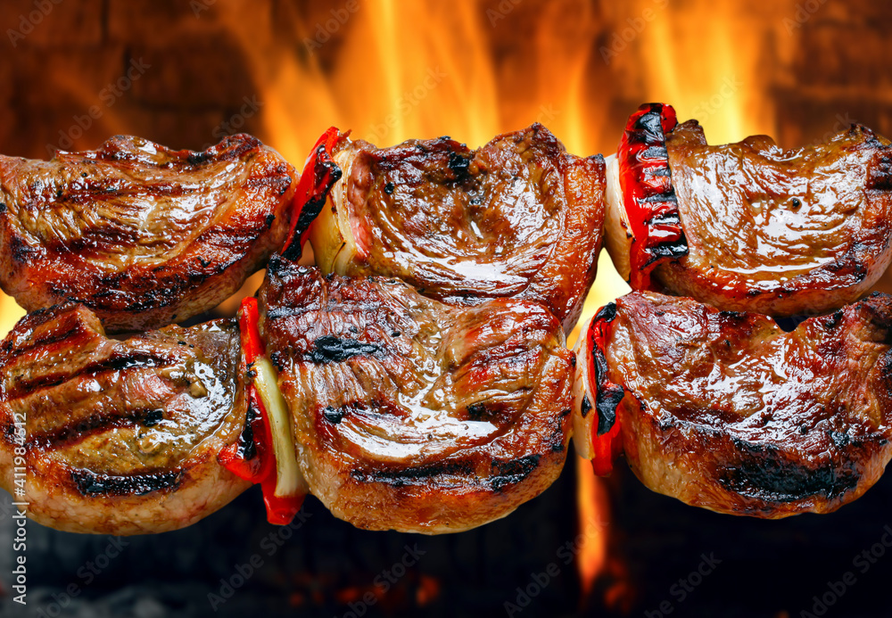 Picanha, traditional Brazilian beef cut Stock Photo | Adobe Stock