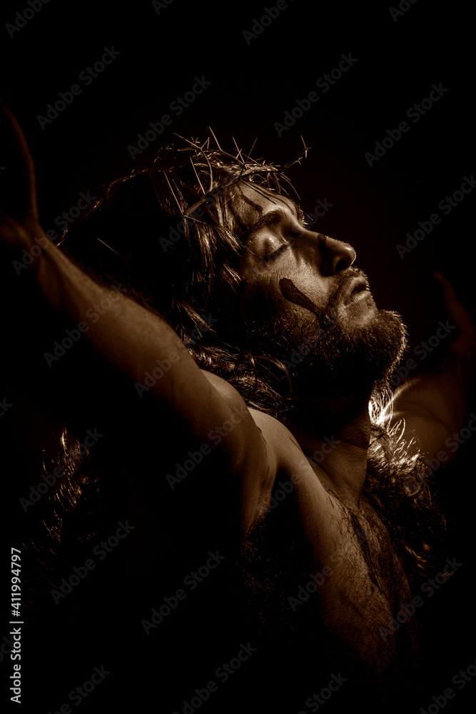 Jesus Christ crucified Stock Photo | Adobe Stock