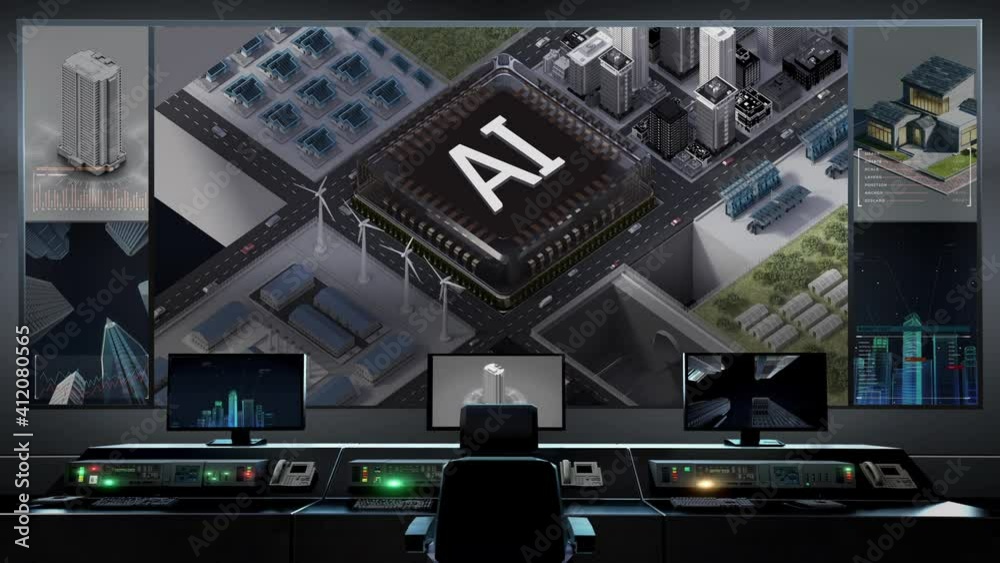 Artificial intelligence that controls eco-friendly energy from central ...