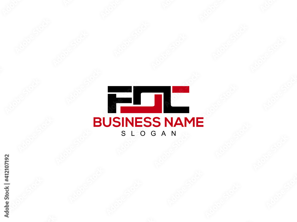 FOC Logo And Illustrations icon For New Business Stock Vector | Adobe Stock