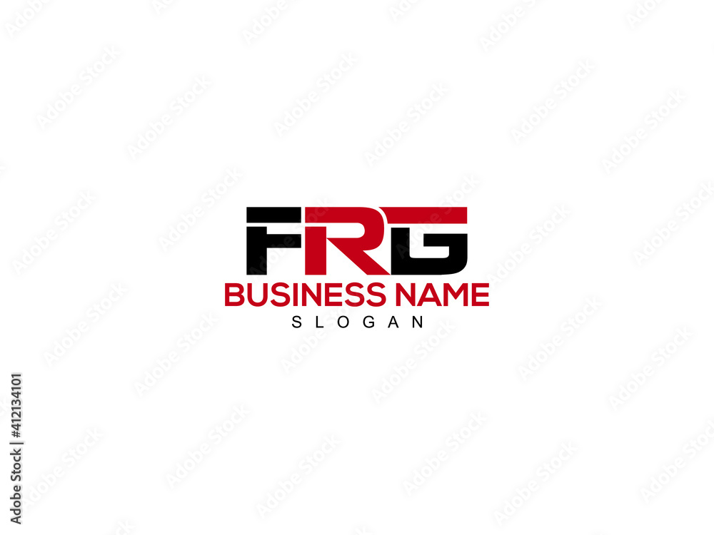 FRG Logo And Illustrations icon For New Business Stock Vector | Adobe Stock