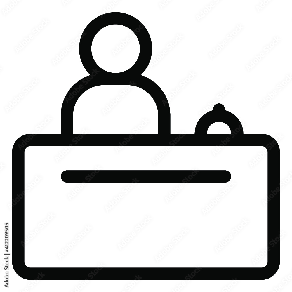 Front Desk Icon