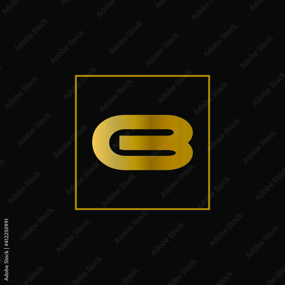 BC letter logo with white background. CB letter icon. BC letter design ...