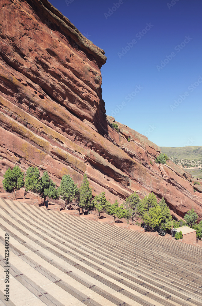 Red Rocks Amphitheatre Stock Photo | Adobe Stock