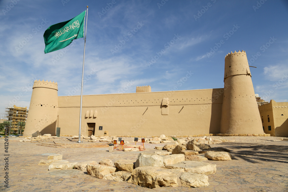 RIYADH, SAUDI ARABIA - DECEMBER 25TH, 2020: Masmak Fort in Riyadh ...