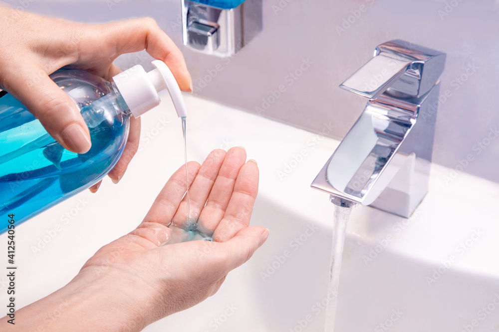 2019-ncov, antibacterial, bathroom, bubble, care, clean, clean hands ...