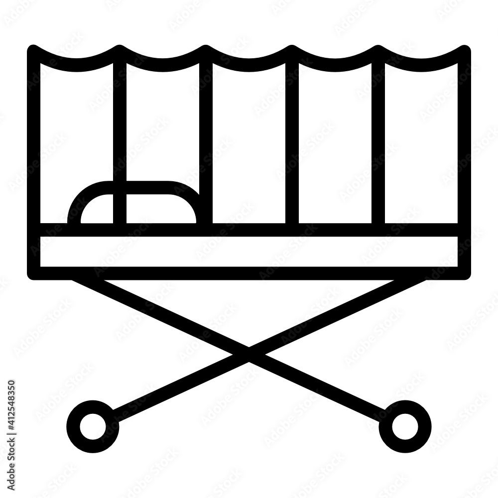 Patient Bed Concept Vector Icon Design, Personal protective equipment ...