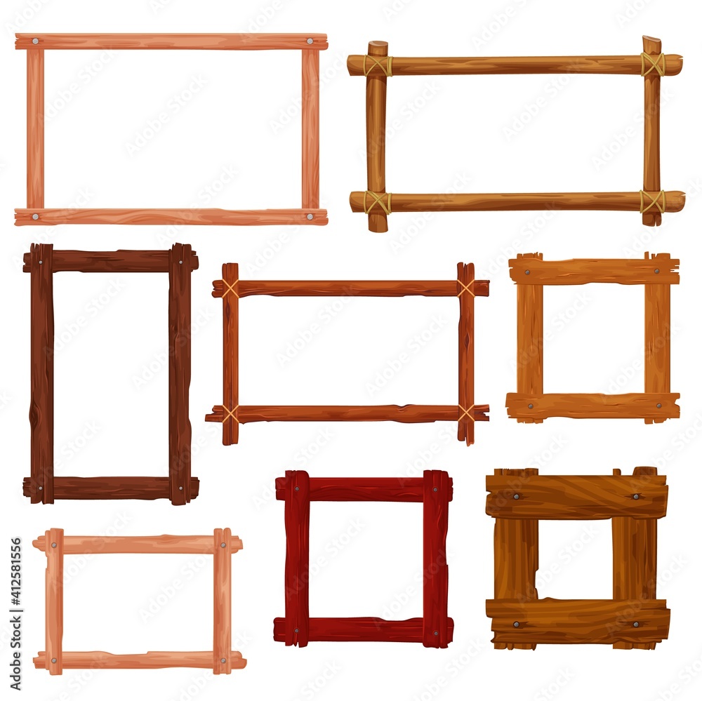 Wooden Frame Border