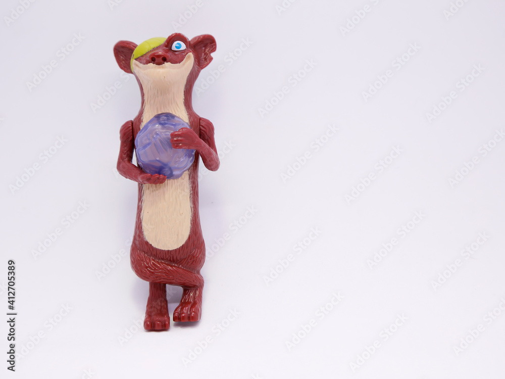 Ice age animals. Buck the weasel. Eye patch. Character from the movie ...