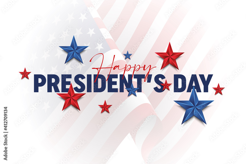 Happy Presidents day in United States. Washington's Birthday. Federal ...