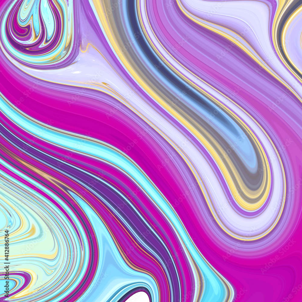 fluid digital art backgrounds with different colors shades in dynamic ...