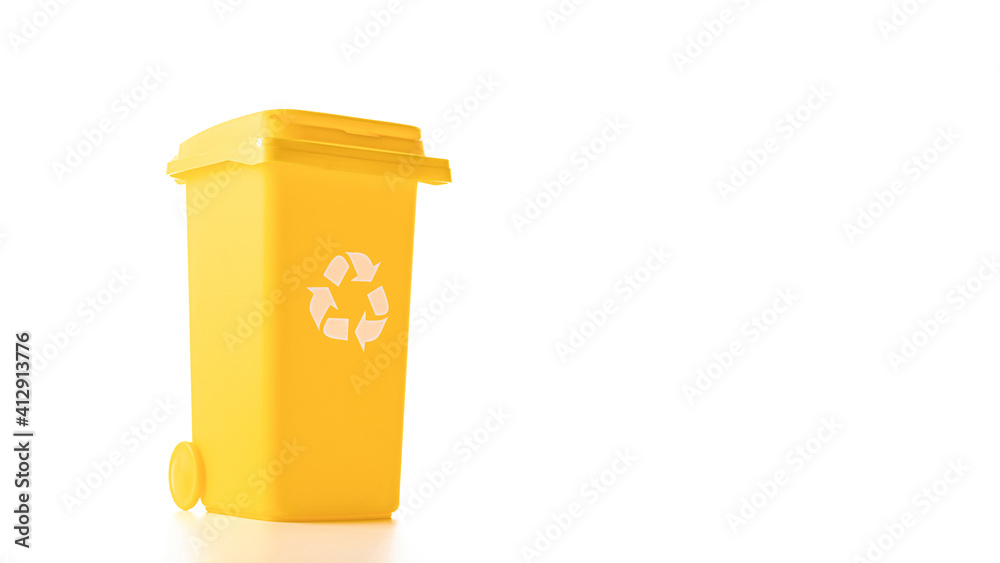 Bin icon. Container for disposal garbage waste and save environment ...