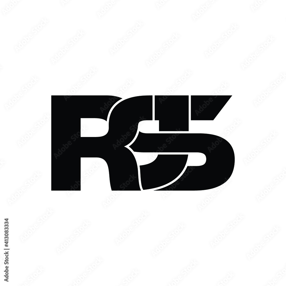 RSJ letter monogram logo design vector Stock Vector | Adobe Stock