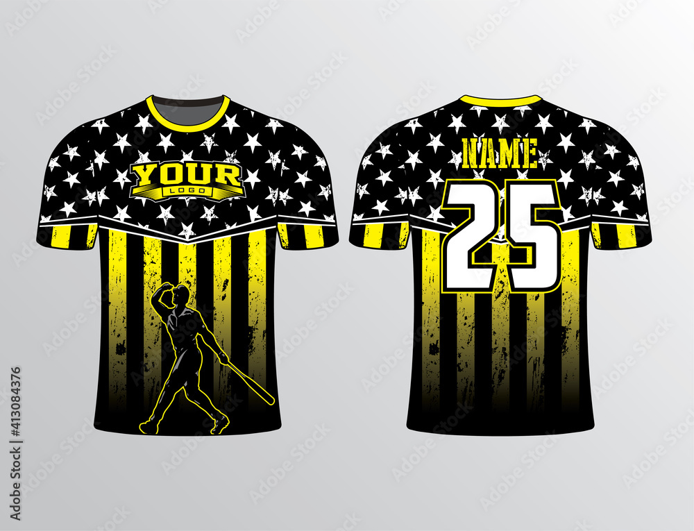Softball baseball slowpitch esports sports gear for team jersey ...
