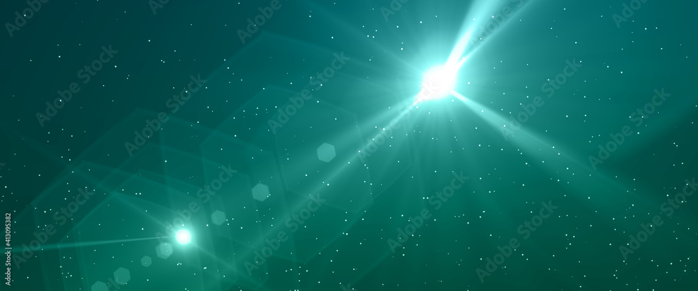 Light optical lens explosion effect. Sun light ray lens flare, colorful ...