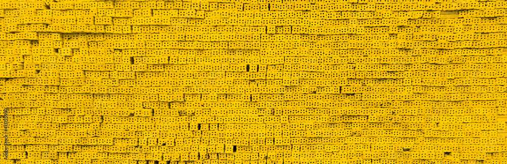 yellow tone brick pattern for blank background, yellow block pattern ...