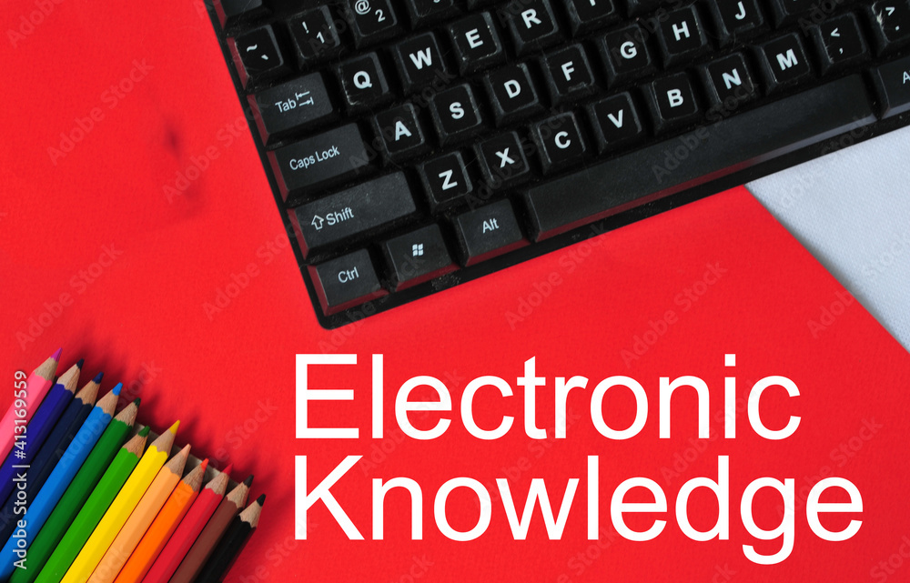 Education concept in reference to online learning. Old and used ...