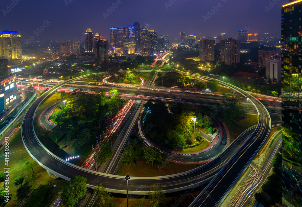 jakarta Cityscape. Jakarta is the capital city of indonesia. This is ...