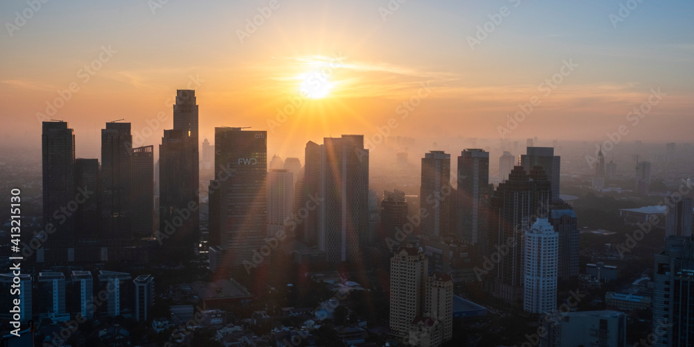 jakarta Cityscape. Jakarta is the capital city of indonesia. This is ...
