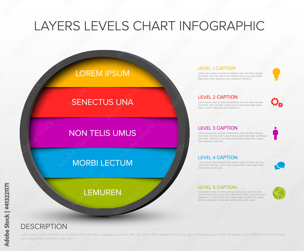 Layered Infographic Template