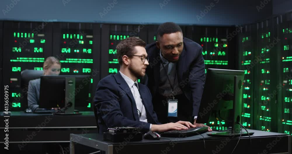 Multinational group of colleagues is working to solve problems in ...