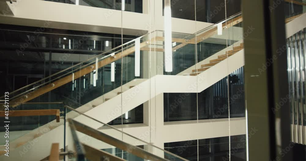 Concept of modern architectural design for university library. Empty ...