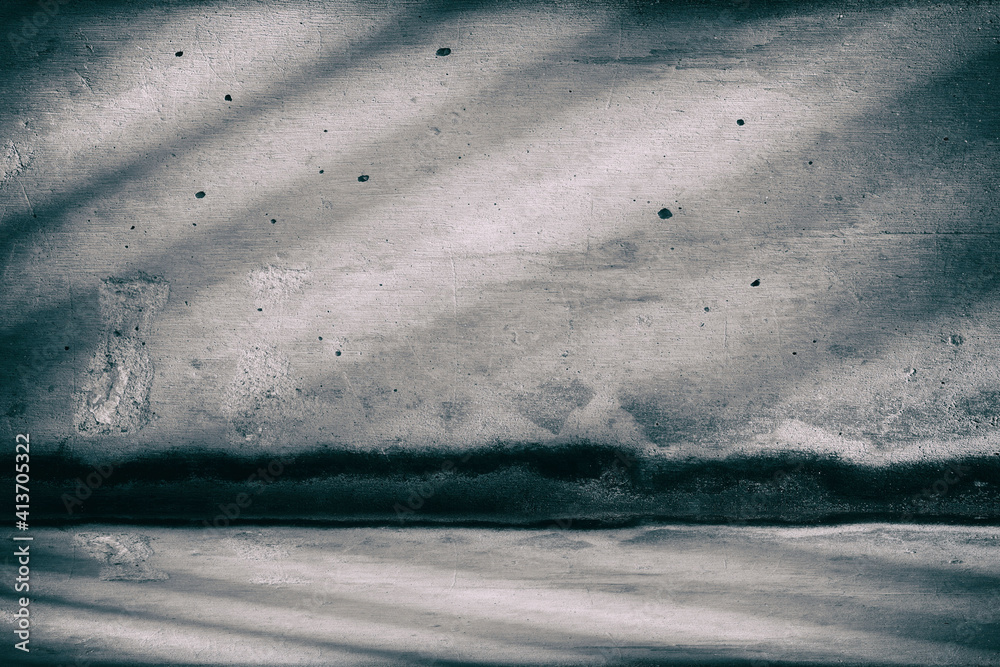 Abstract Concrete Room Background with Shadow and Light Beam Using for ...