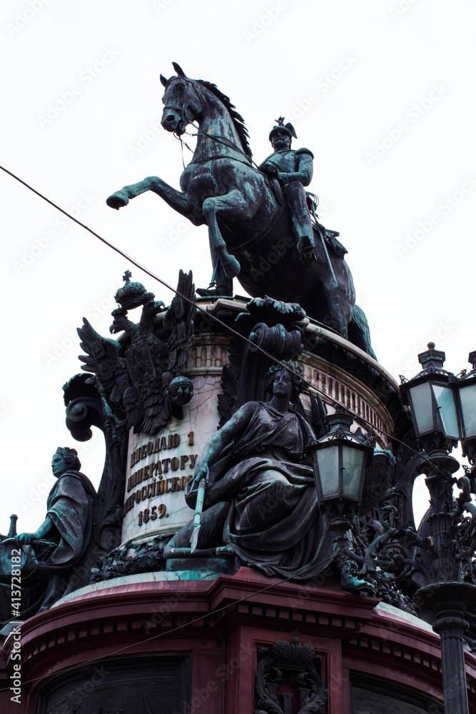 Monumet from Saint P Stock Photo | Adobe Stock