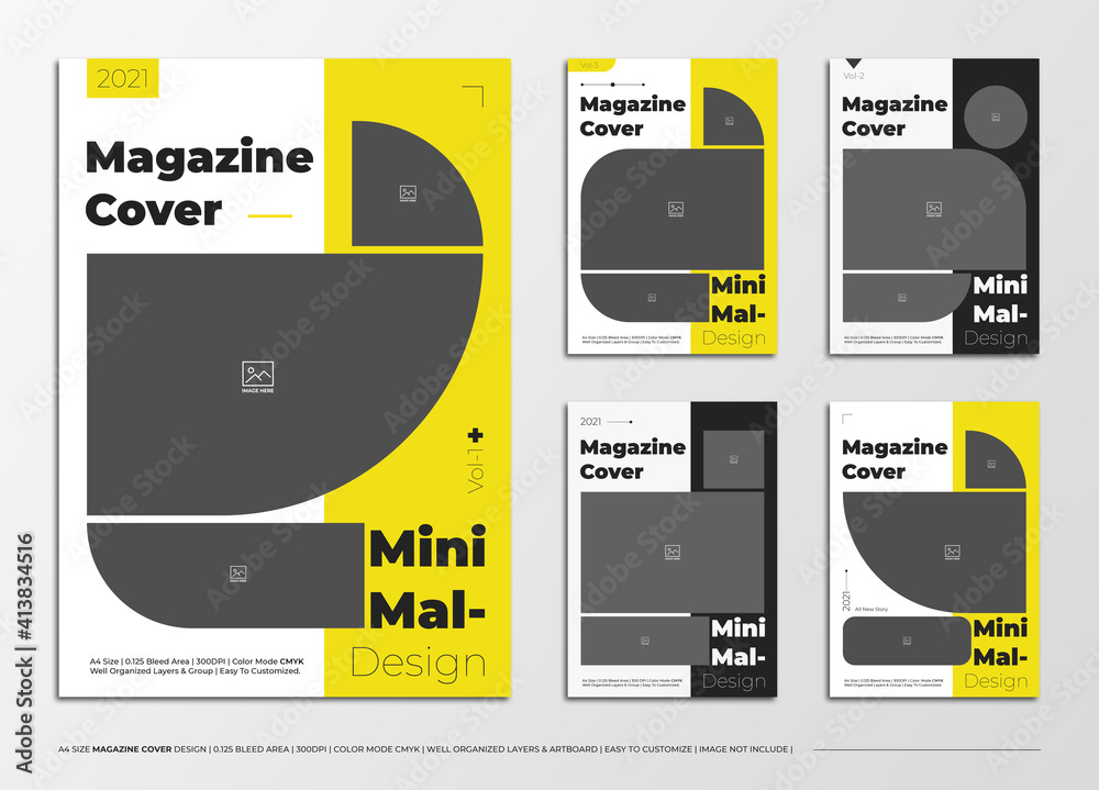 magazine cover design, ebook cover design, cover page design, book ...