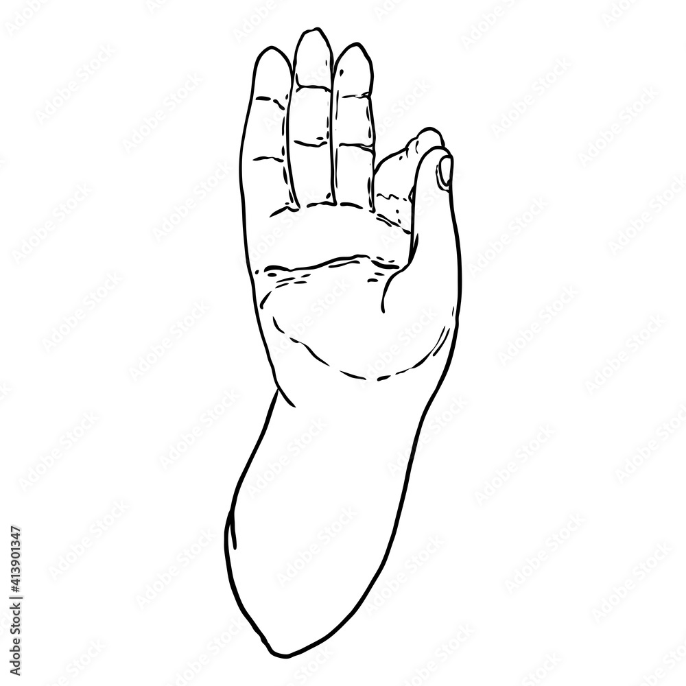 Buddha Gyan-mudra gesture hands. Yoga mudra while meditating. Mudra ...