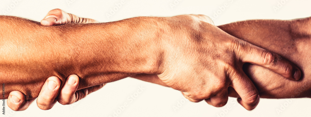 Helping hand concept and international day of peace, support. Helping ...