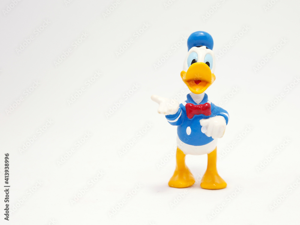 Donald duck. Cartoon characters from Walt Disney Pictures Studios ...
