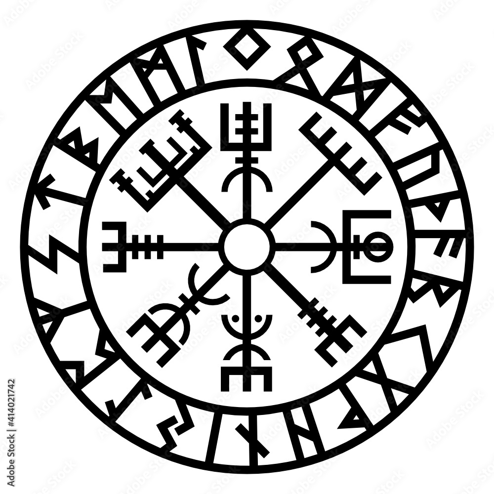 Ancient Mythic Celtic Viking Pattern Stock Vector | Adobe Stock