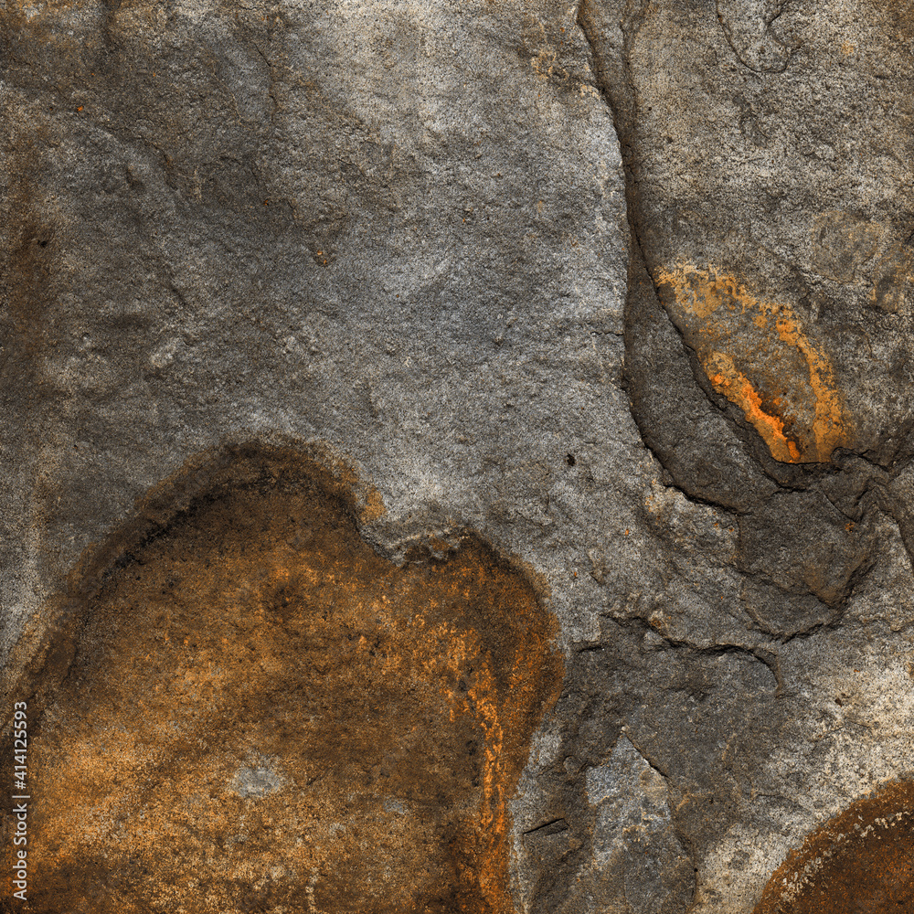 Metal Rust Stone Texture Background With Cement Effect In golden ...