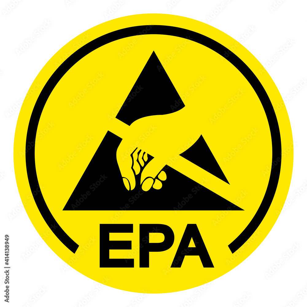 EPA Protective Area Symbol Sign, Vector Illustration, Isolated On White ...