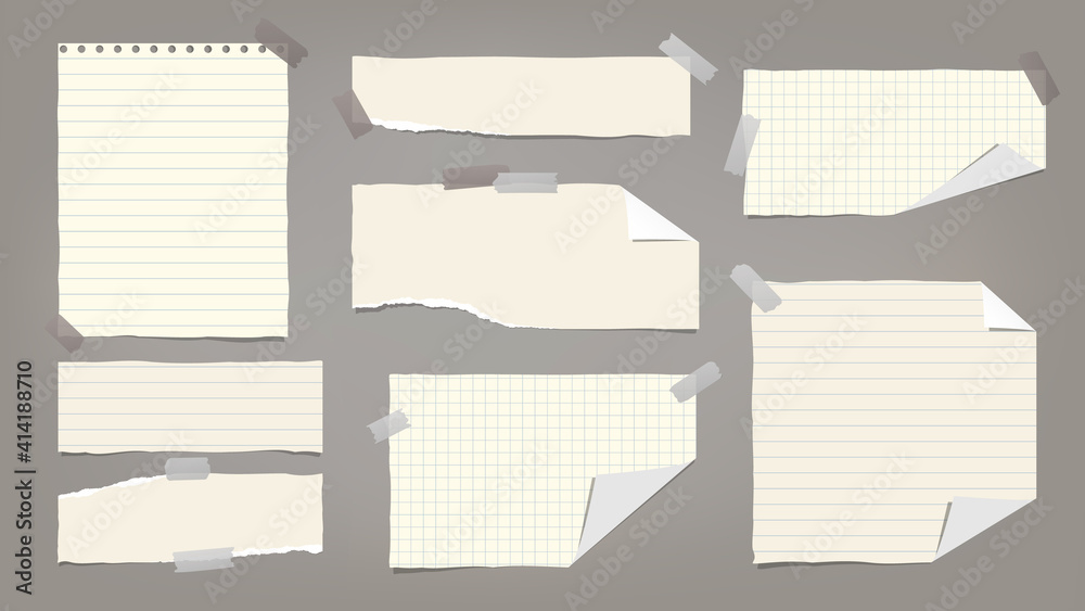 Ripped Piece Of Notebook Paper