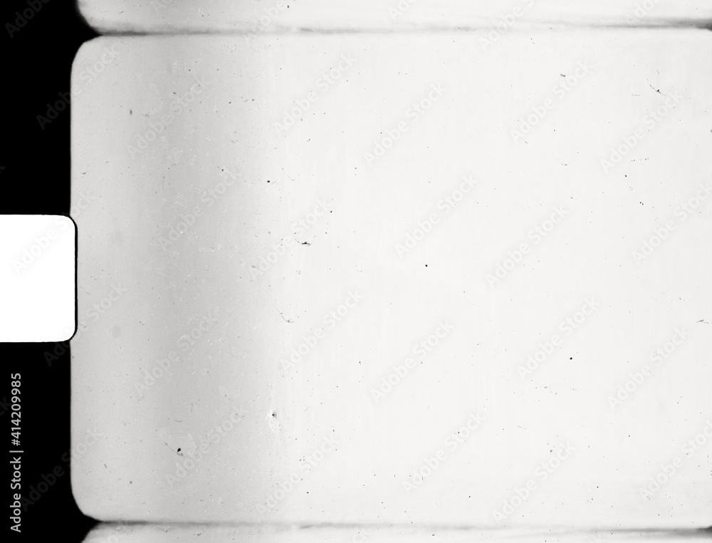 blank or empty super 8 film frame, vintage film scan, retro photo ...