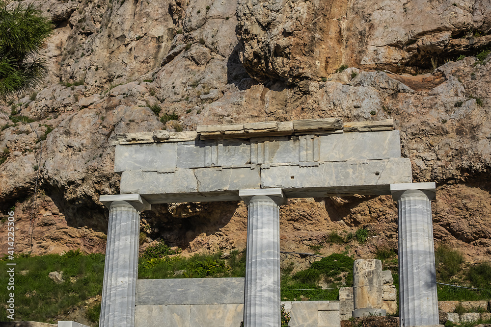 Asklepieion of Athens was the sanctuary built in honor of the gods ...