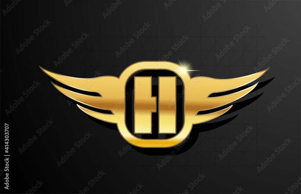 H gold letter logo alphabet for business and company with yellow color ...