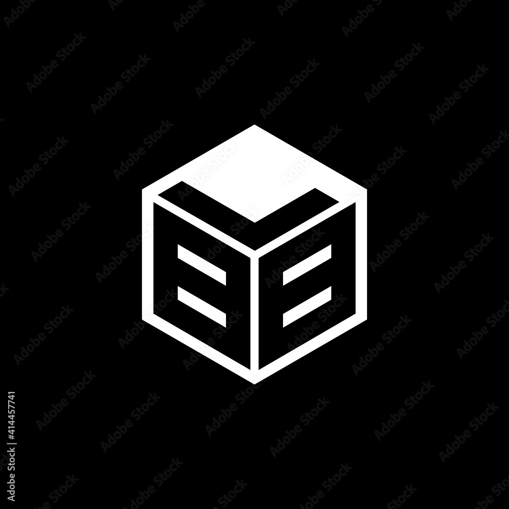BBL letter logo design with black background in illustrator, vector ...